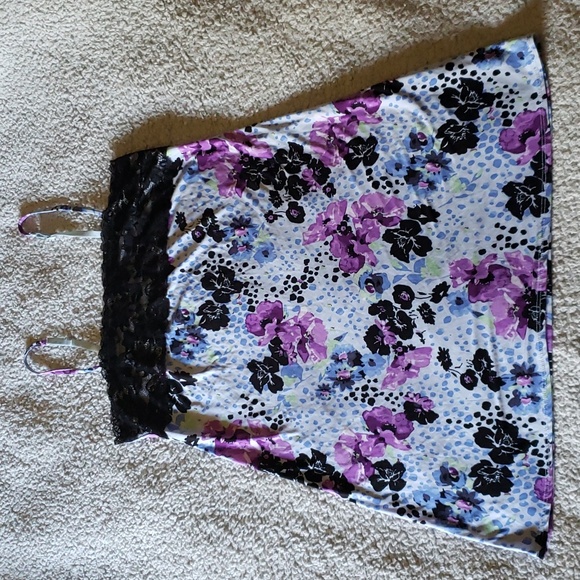 George | Intimates & Sleepwear | Y2k Vtg Super Soft Silky Floral ...